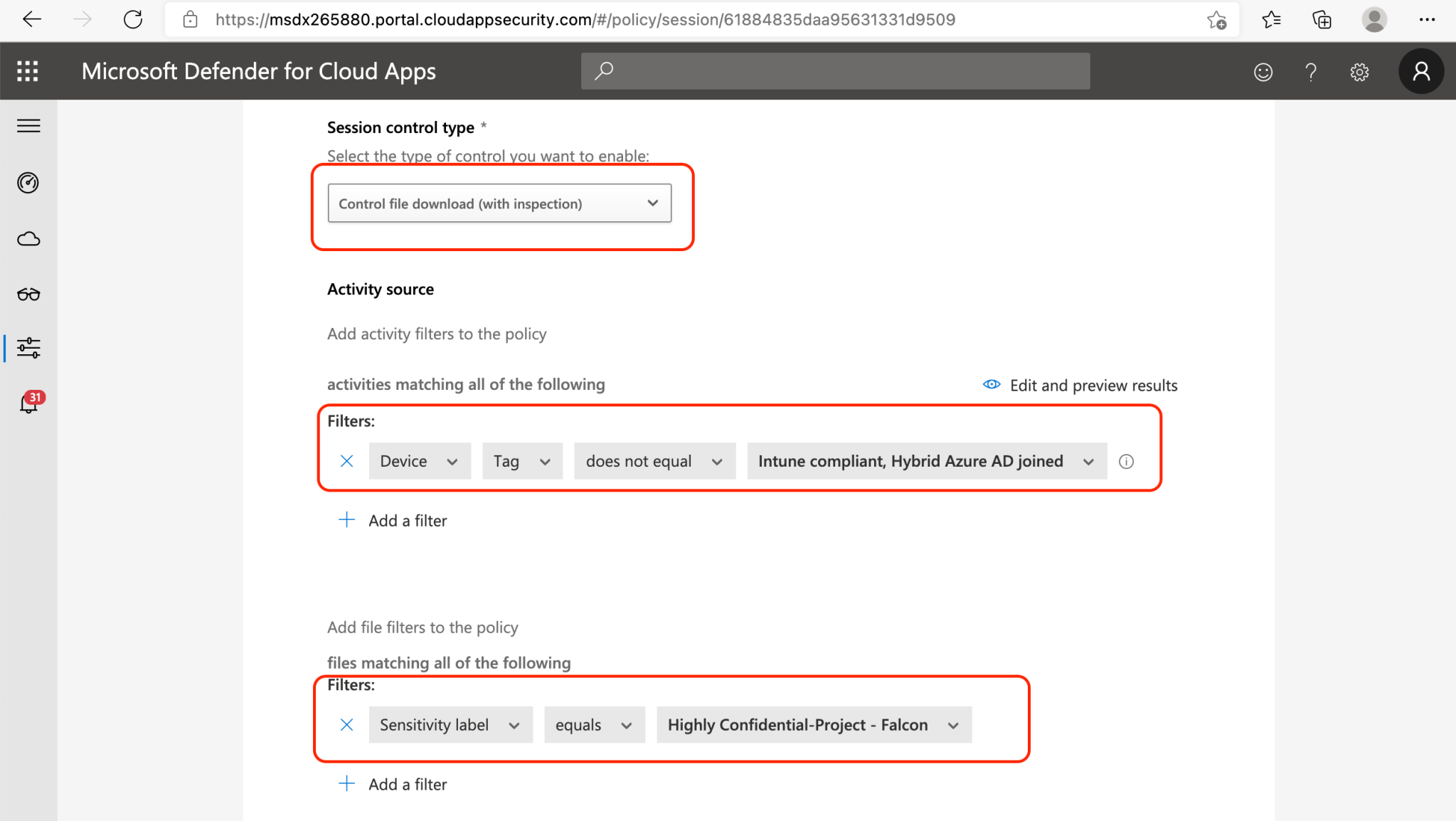 Restrict downloads for sensitive (confidential) documents to only ...