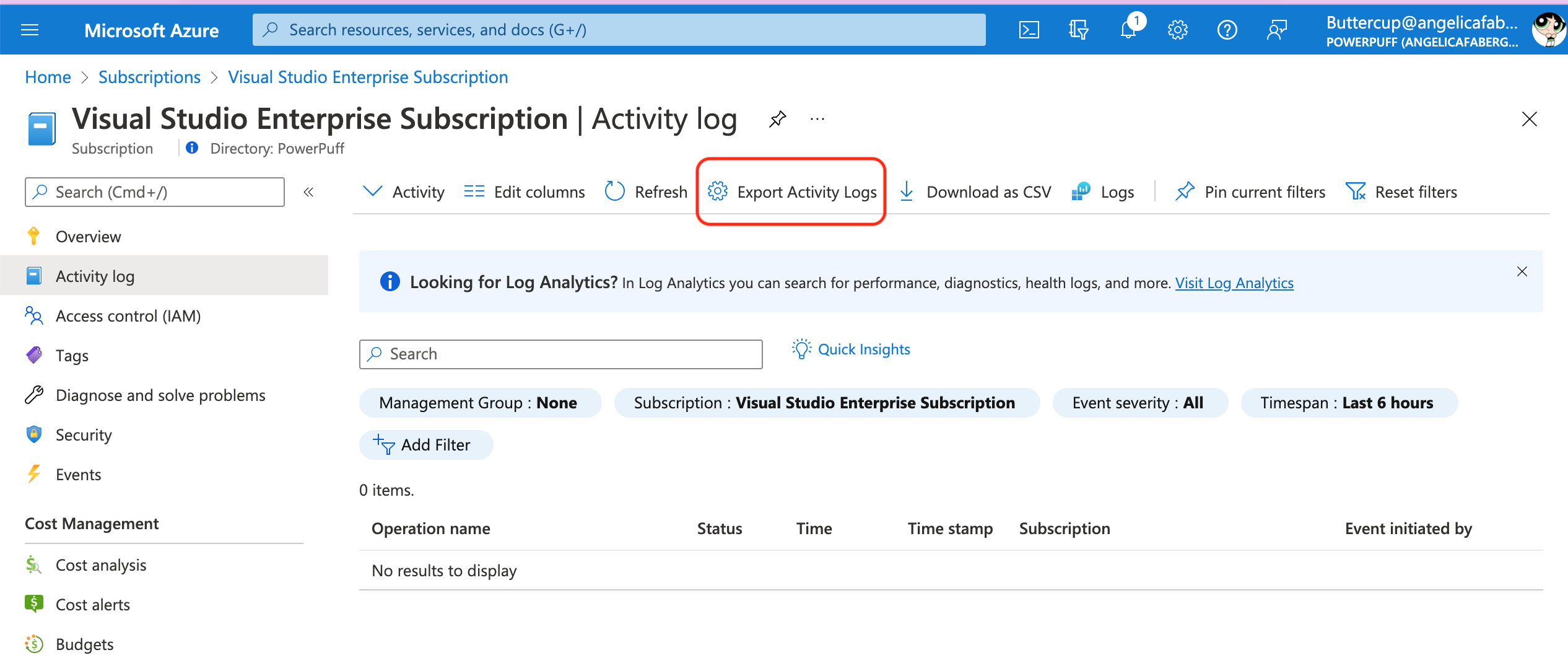 Sorting out the Azure Activity Connector in Microsoft Sentinel – My ...