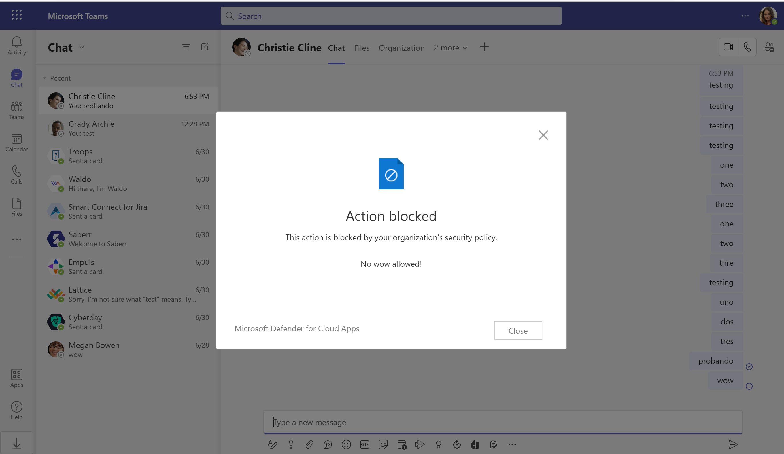 A few of my favorite MDCA features – My Faber Security
