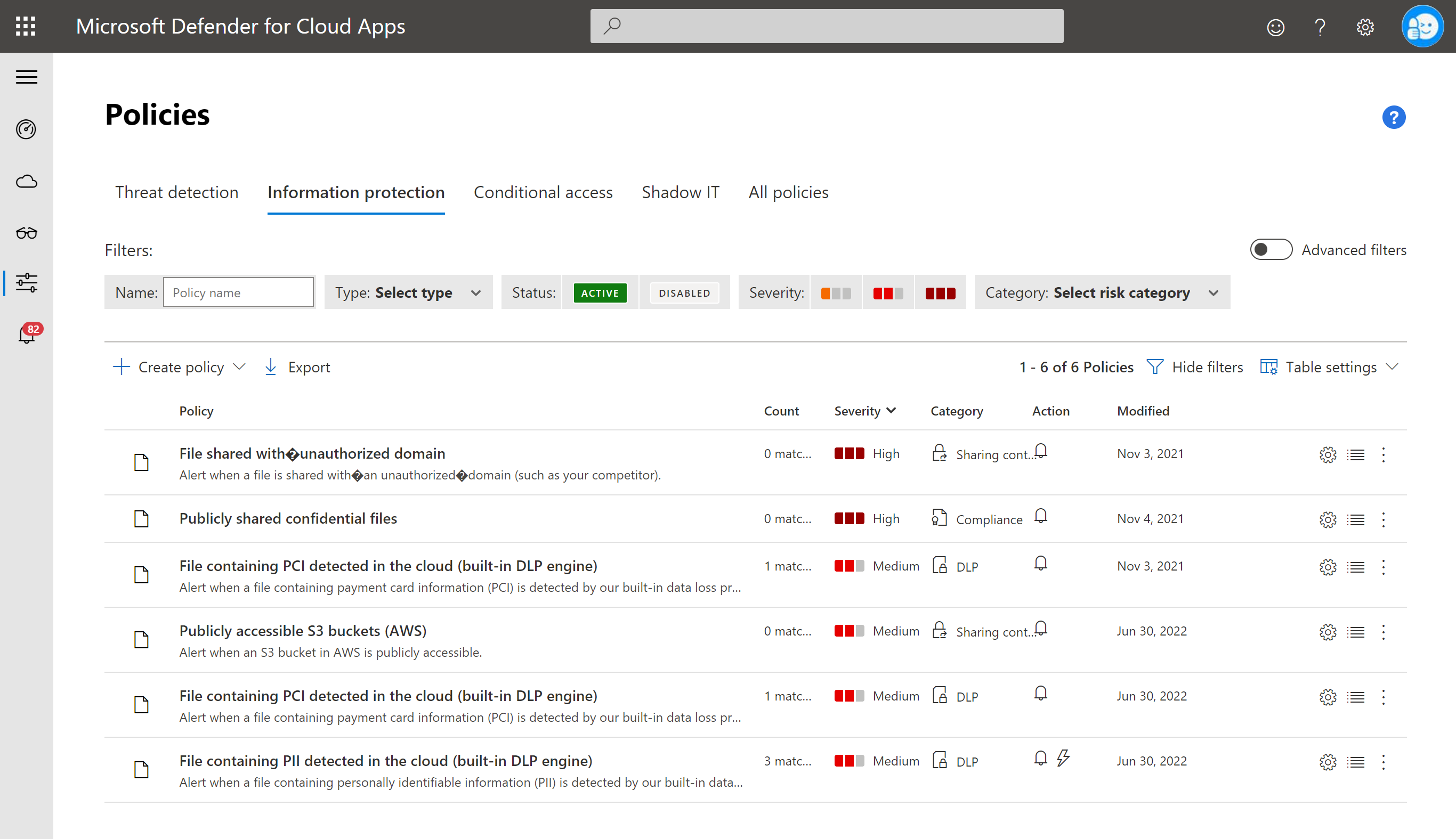A few of my favorite MDCA features – My Faber Security