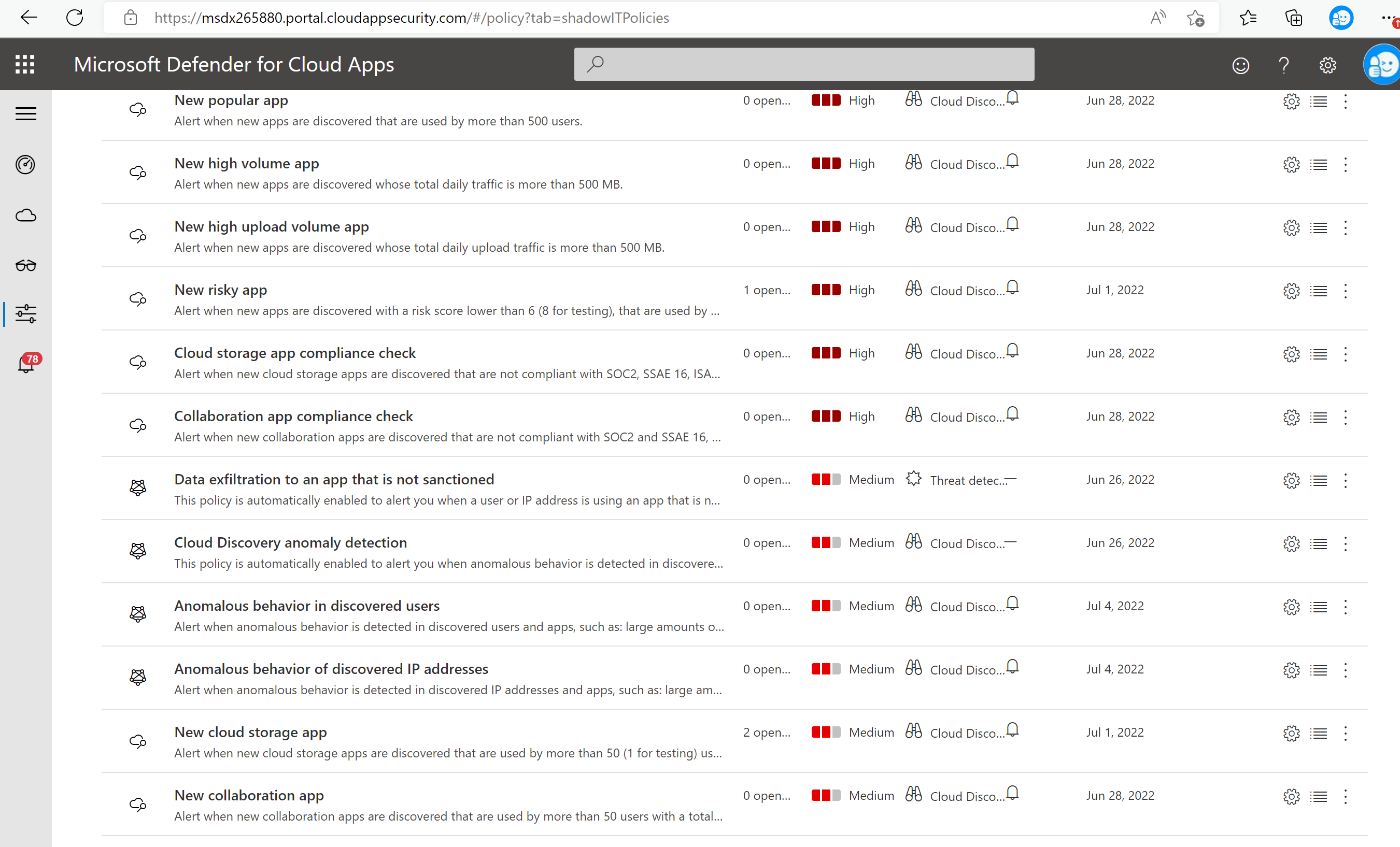 A few of my favorite MDCA features – My Faber Security