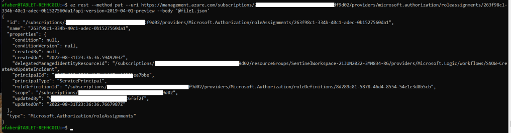 Azure Lighthouse and Sentinel: Assigning access to managed identities ...