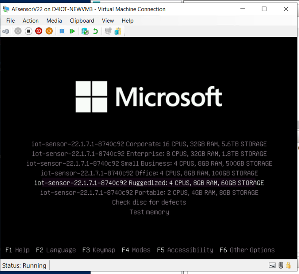 Defender for IoT: OT sensor POC – My Faber Security