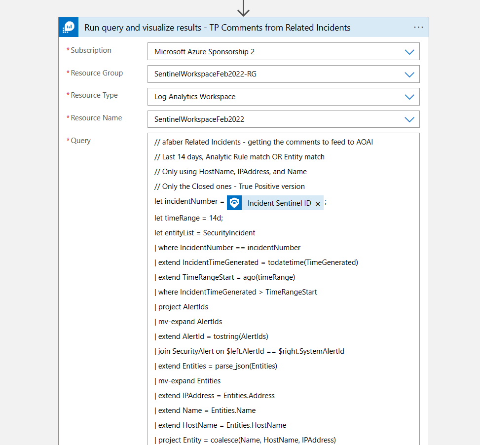 Investigation suggestions from related incident comments & a SOC chatbot with Azure OpenAI – My ...